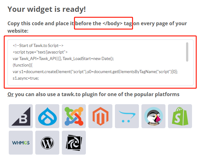 Tawk.to工具使用攻略 - 领动云平台