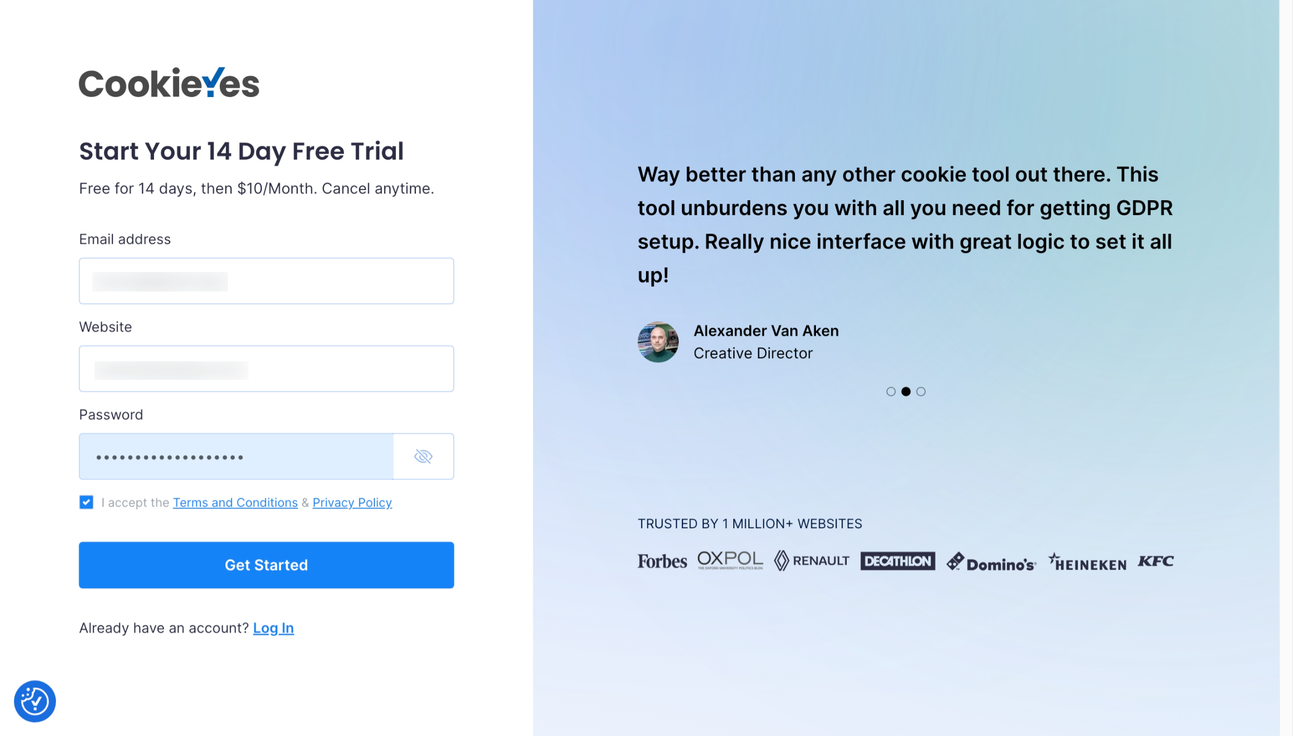 CookieYes CMP部署指南 - 领动云平台——领动在线应用平台